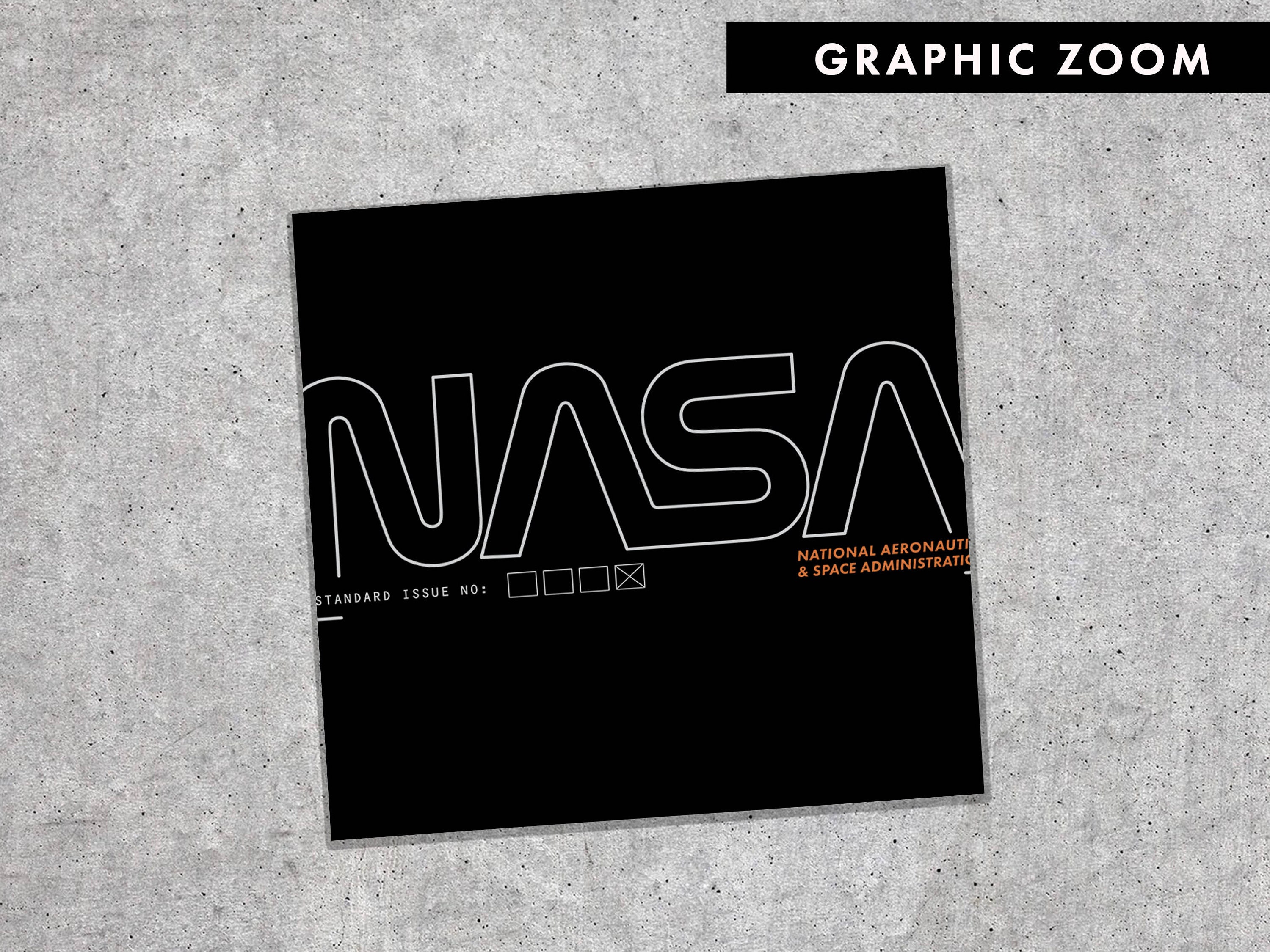 NASA Minimalist Tee / Aerospace Futurist T-shirt black | Etsy