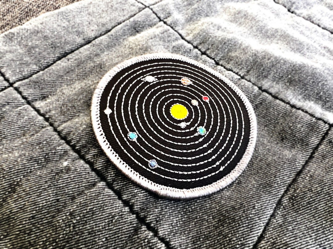 Voyager Solar System Patch EDC Jacket Mission Patches Golden Record ...