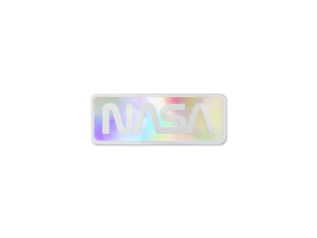 NASA Worm Holographic Vinyl Decal - Futuristic Sticker - Astronomy ...