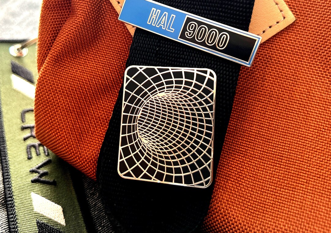 Event Horizon V2 Enamel Pin - Futuristic Black Hole Lapel / Brooch Pin ...