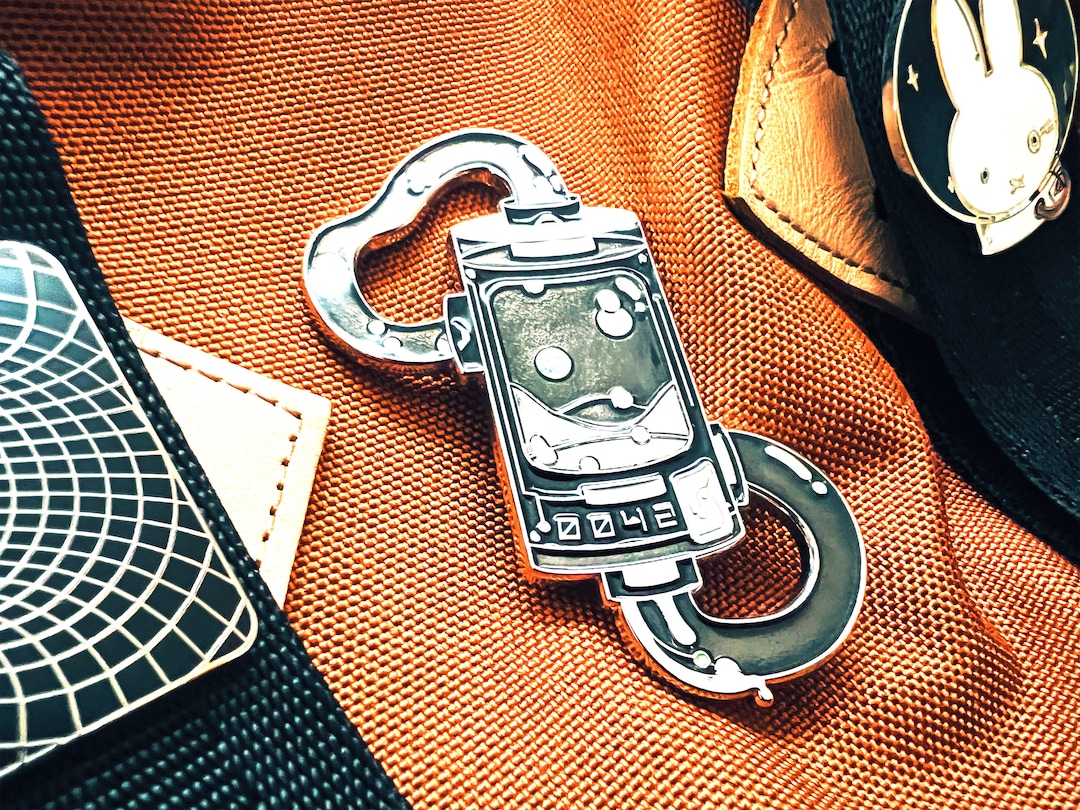 Cyberpunk Container Enamel Pin - Futuristic Vaporwave Lapel Pin ...