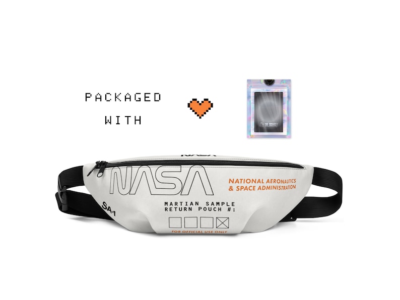NASA Retrofuturistic Hip Pack Futuristic Fanny Pack / Sci-fi - Etsy
