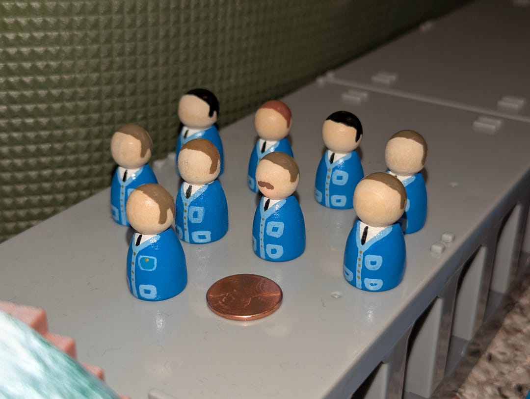Thomas and Friends Custom Tomy/trackmaster-scale Engine Crew People ...