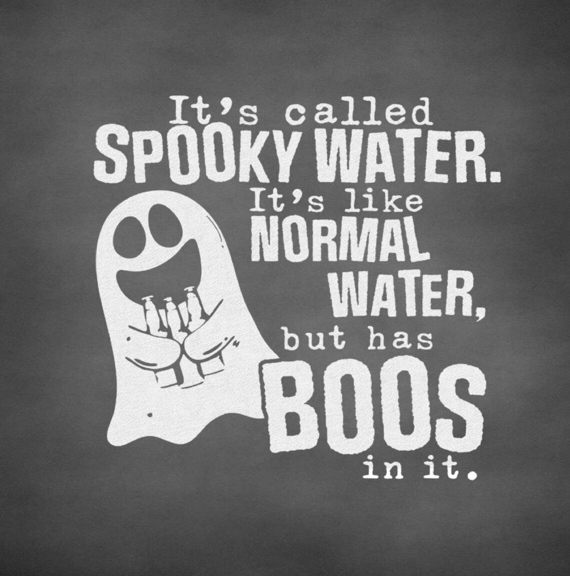 Spooky Water Ghost Boos Funny Halloween PNG , Adult Humor Distressed ...