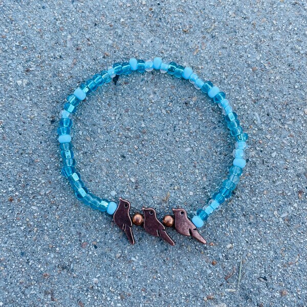 Bird Bracelet - Etsy