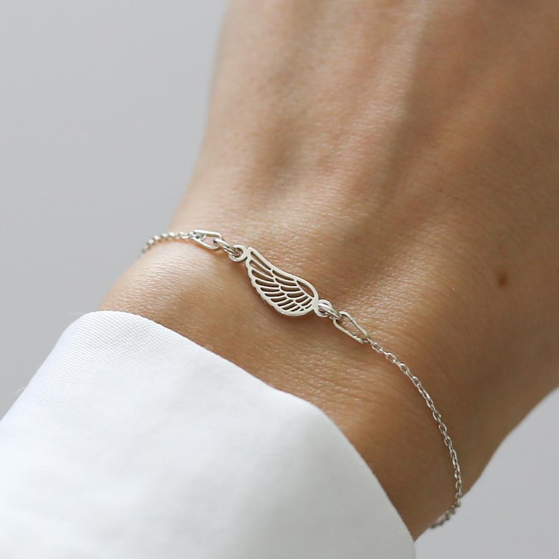 Angel Wing Dog Bracelet - Etsy UK