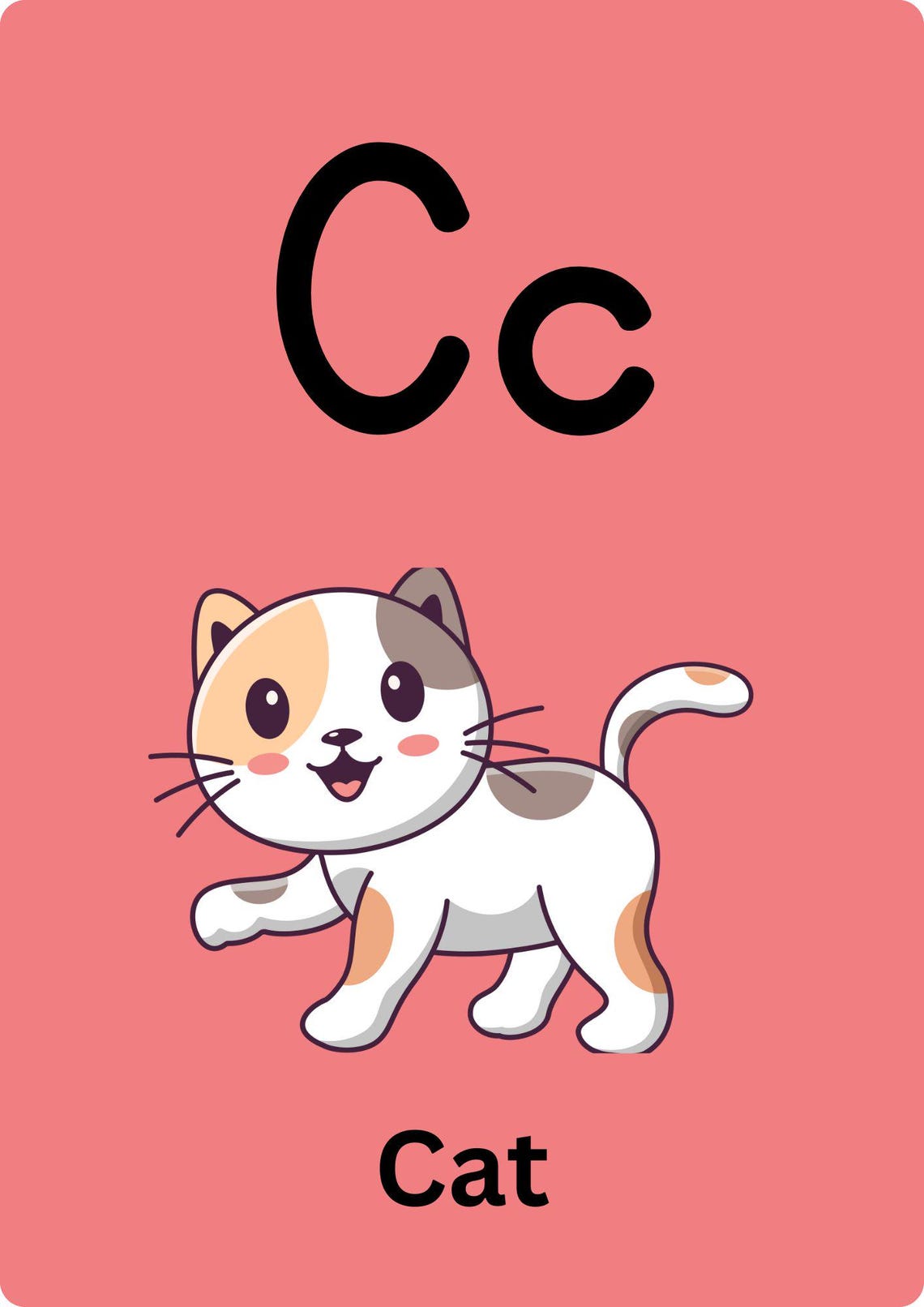 Pastel Rainbow Alphabet Posters A–Z | ABC Animal Flashcards | Classroom ...