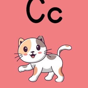 Pastel Rainbow Alphabet Posters A–Z | ABC Animal Flashcards | Classroom ...