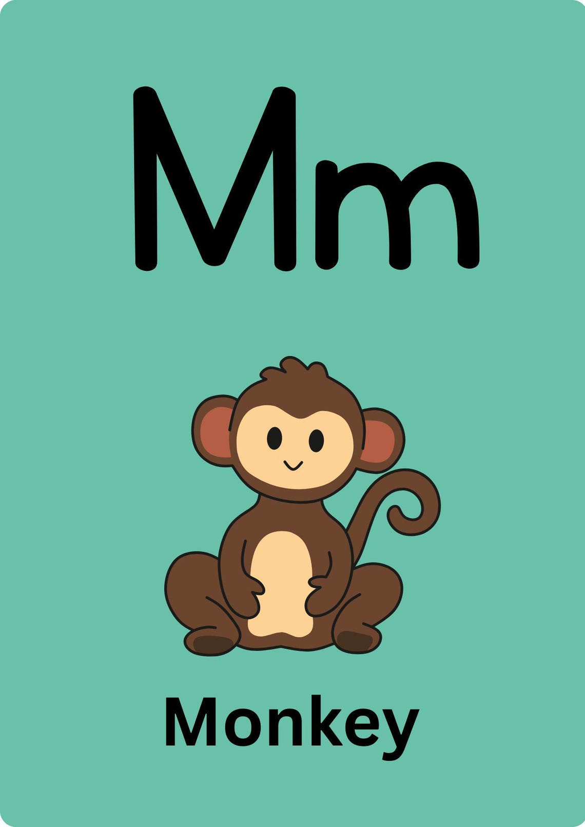 Pastel Rainbow Alphabet Posters A–Z | ABC Animal Flashcards | Classroom ...