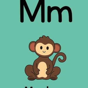 Pastel Rainbow Alphabet Posters A–Z | ABC Animal Flashcards | Classroom ...