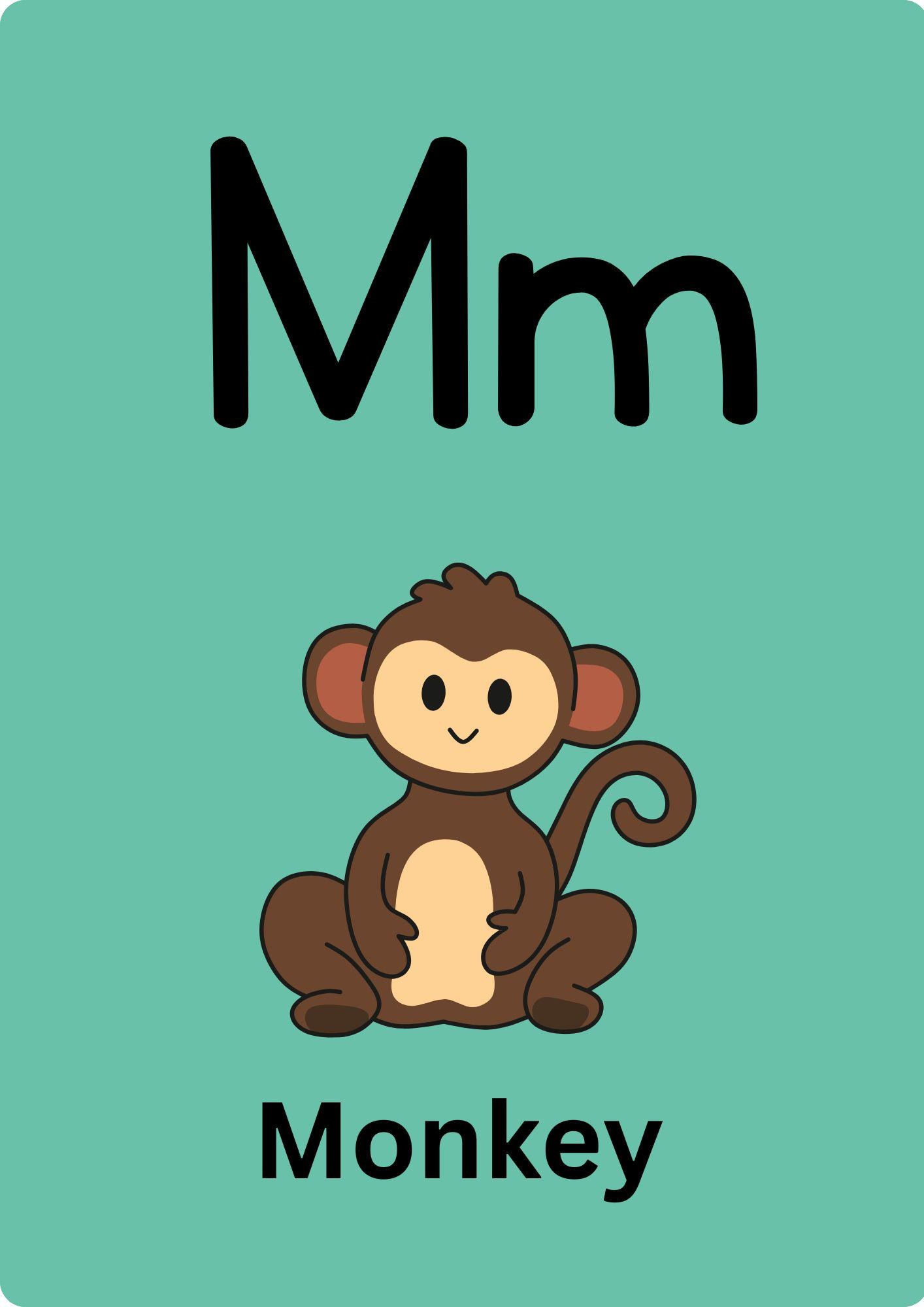 Pastel Rainbow Alphabet Posters A–Z | ABC Animal Flashcards | Classroom ...