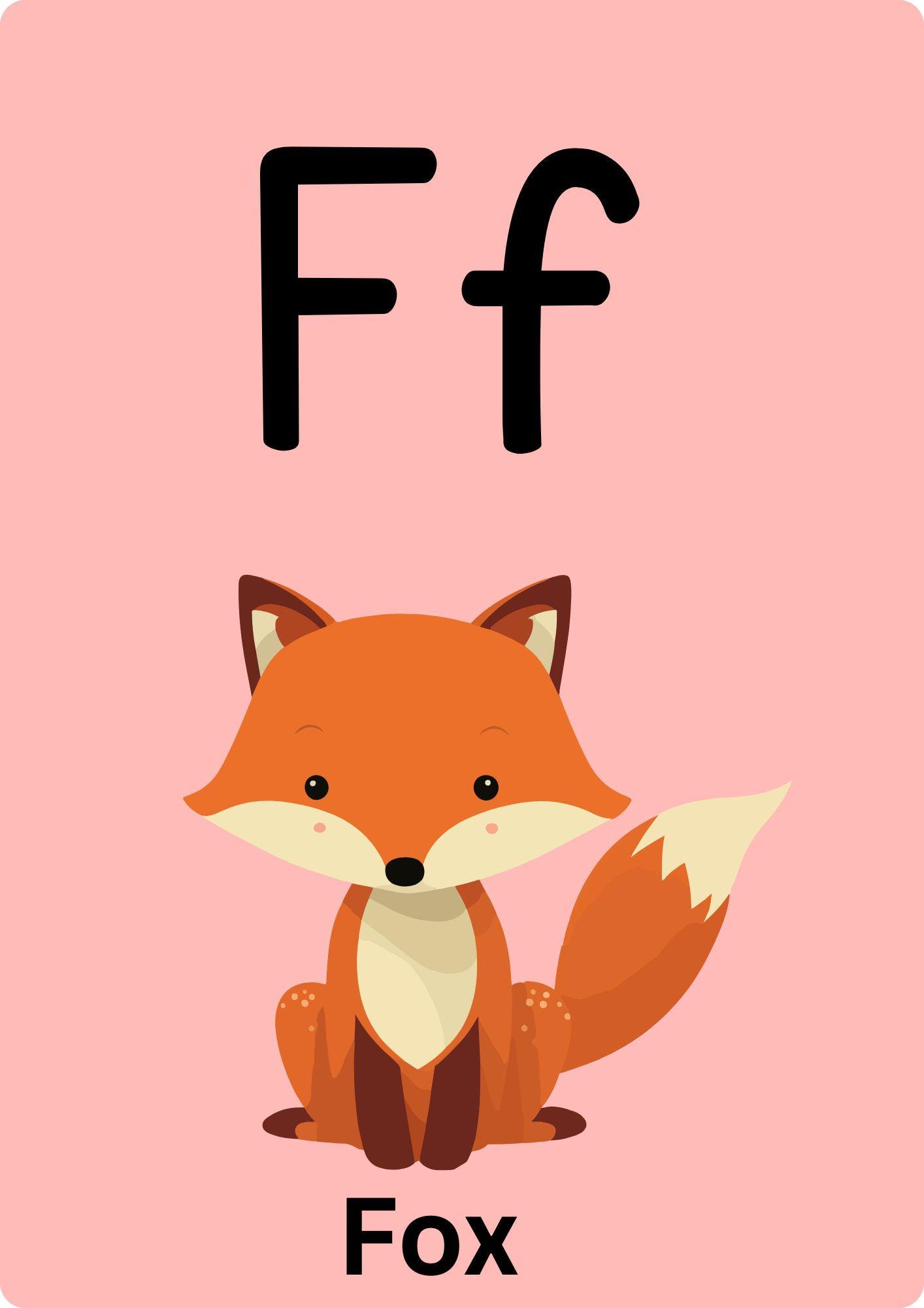 Editable Animal Alphabet Poster: Pastel ABC Classroom Decor (canva ...