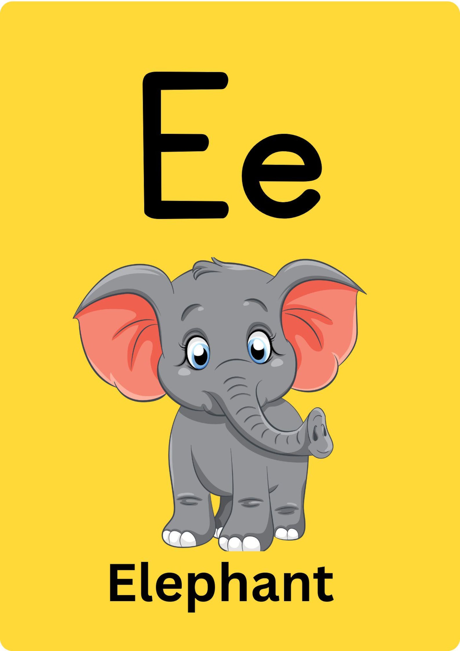 Editable Animal Alphabet Poster: Pastel ABC Classroom Decor (canva ...