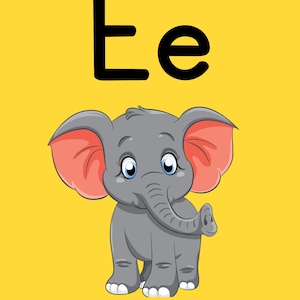 Editable Animal Alphabet Poster in Canva | Pastel A-Z ABC for Classroom ...