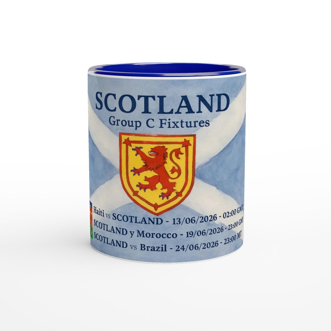 World Cup 2026 Fixtures Mug for Tartam Army Fans - Track Your Games in ...