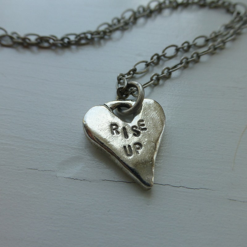 Feminist Stamped Necklace - Etsy