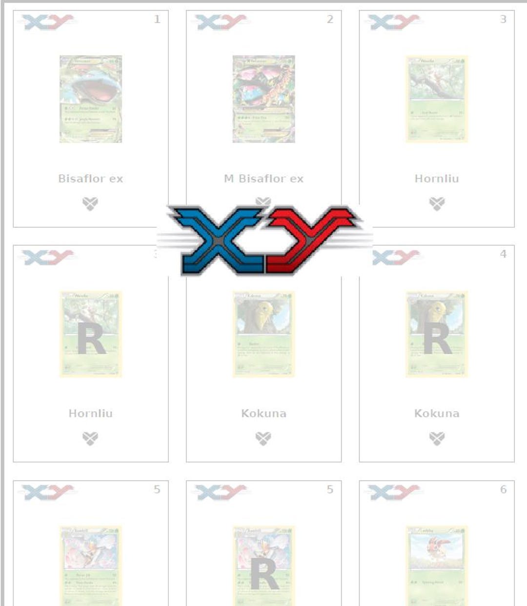 Pokémon Master Set Placeholder – XY Era | All Sets (2014–2016 + Promos ...