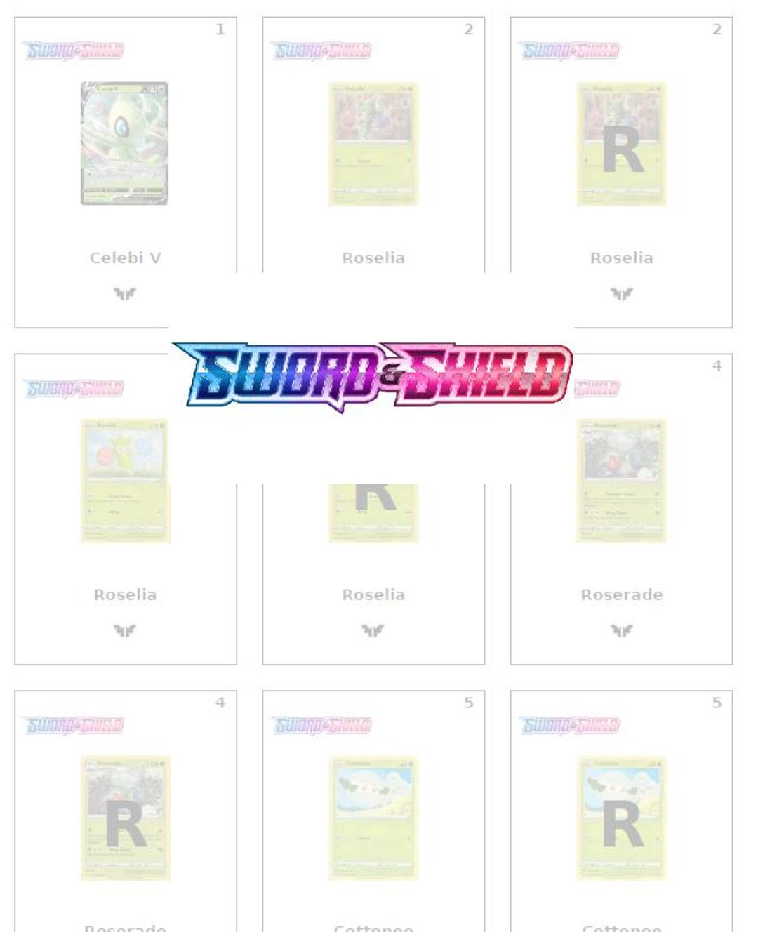 Pokémon Master Set Placeholders – Sword & Shield Era | All Sets (2020 ...