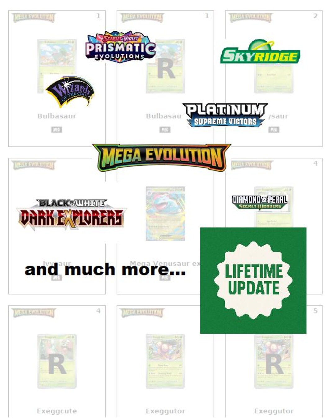 Pokémon Ultimate Master Set Placeholder Collection | All Eras & Sets ...