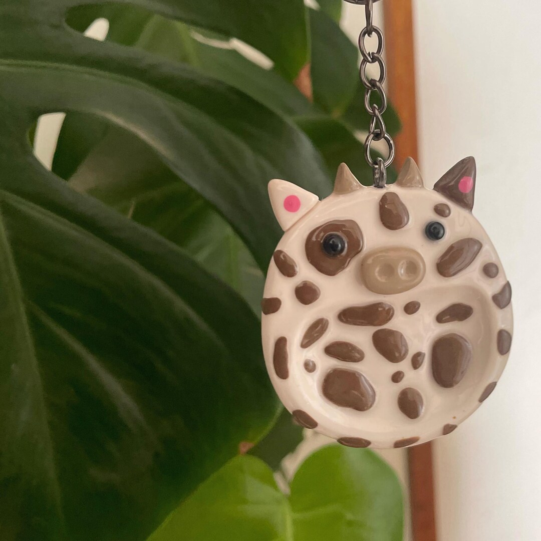 Spotted Cow Worry Stone, Keychain, Desk Buddy, or Full Set - Etsy