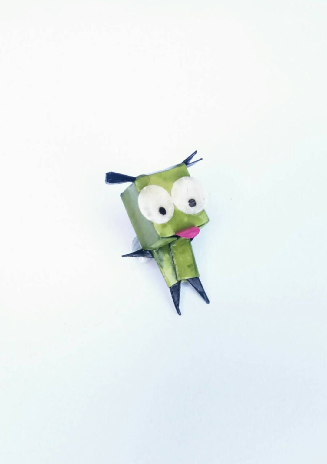 Miniature Origami Gir Brooch - Etsy