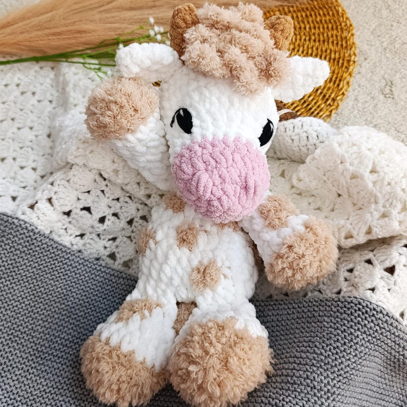 Cami the Cow Crochet Pattern | Cow Amigurumi Pattern | Crochet Plush ...