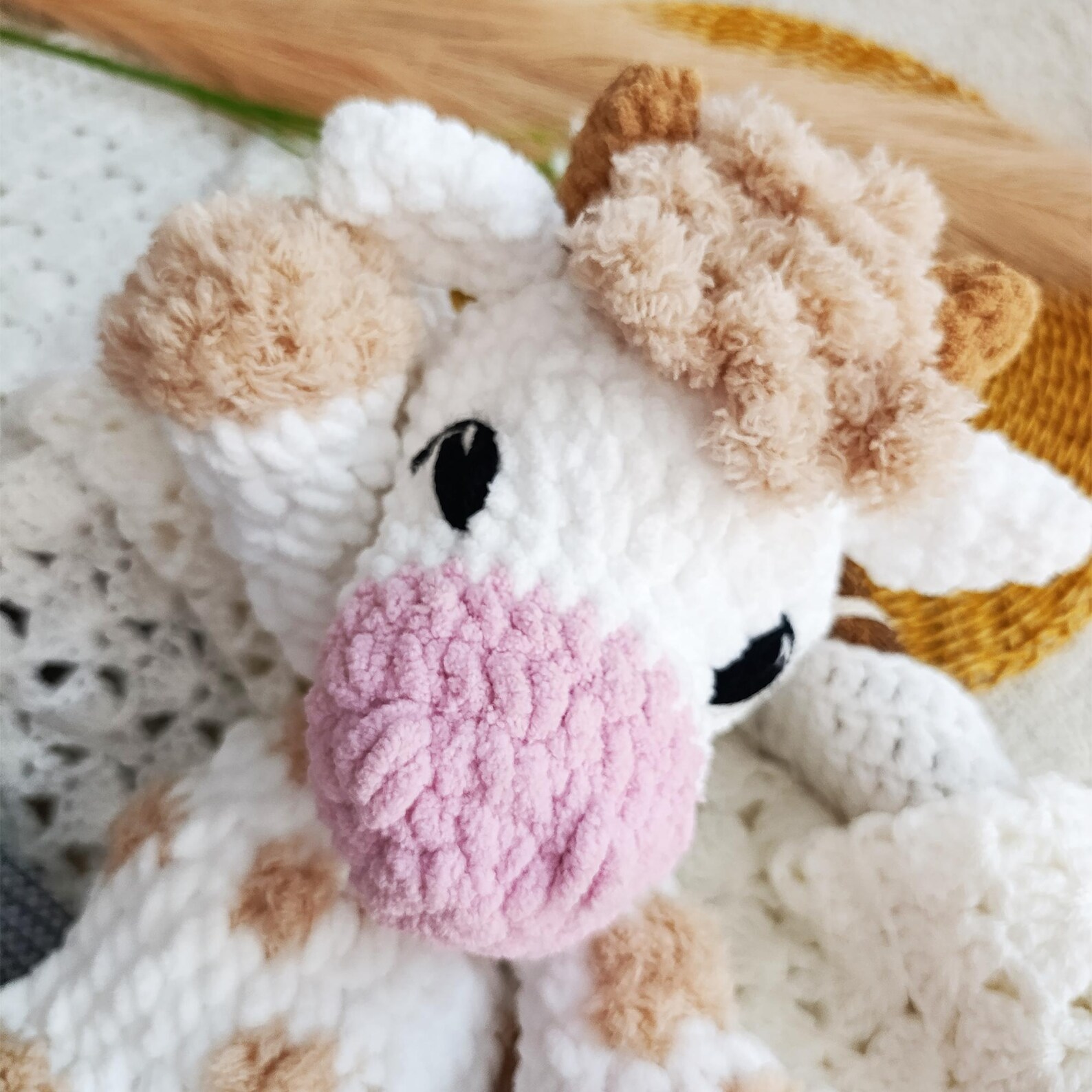Cami the Cow Crochet Pattern | Cow Amigurumi Pattern | Crochet Plush ...