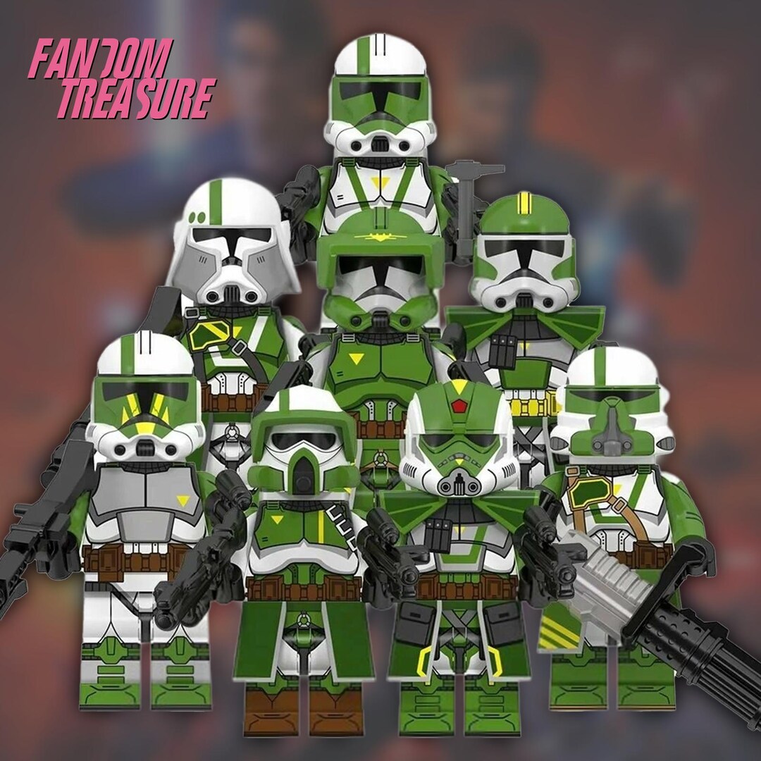 Clone Wars Doomsday Battalion Minifigure Pack (8pcs) | Custom Clone ...