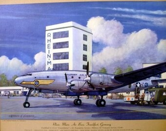 1951 Albrook USAF Air Force Base Canal Zone Douglas C54G | Etsy