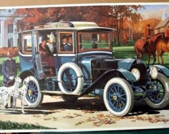1911 Milton Reeves Octoauto 8 Wheeled Wheels 4 Axles Car | Etsy