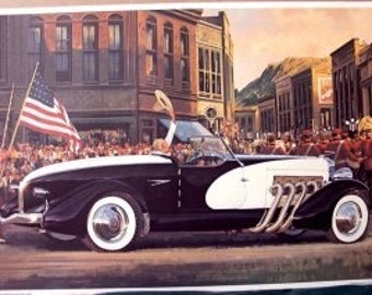 1911 Milton Reeves Octoauto 8 Wheeled Wheels 4 Axles Car | Etsy