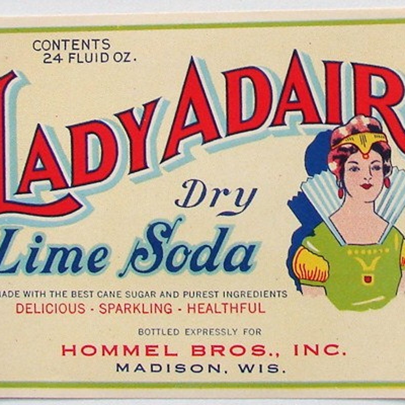 Vintage Soda Labels - Etsy