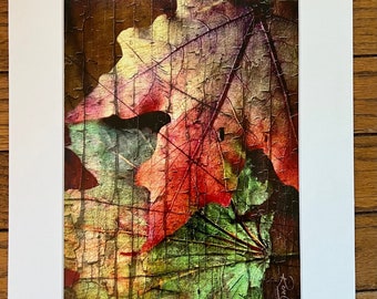 Fallen Autumn Leaves - Framed Art Photo - Etsy