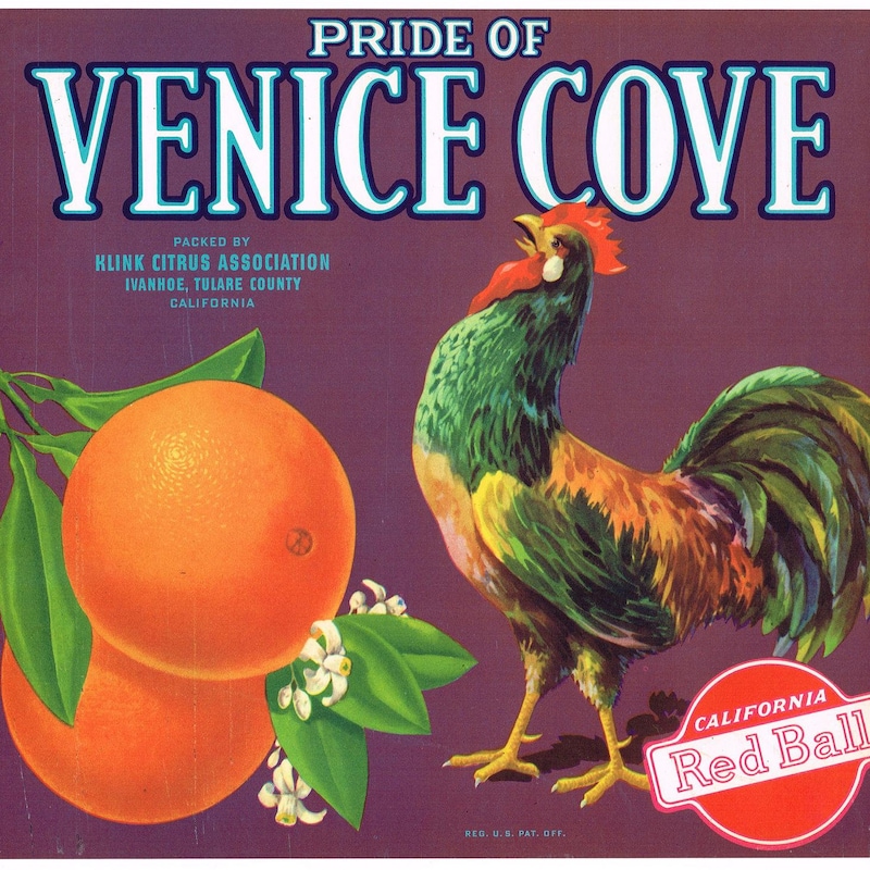 Orange Crate Labels - Etsy