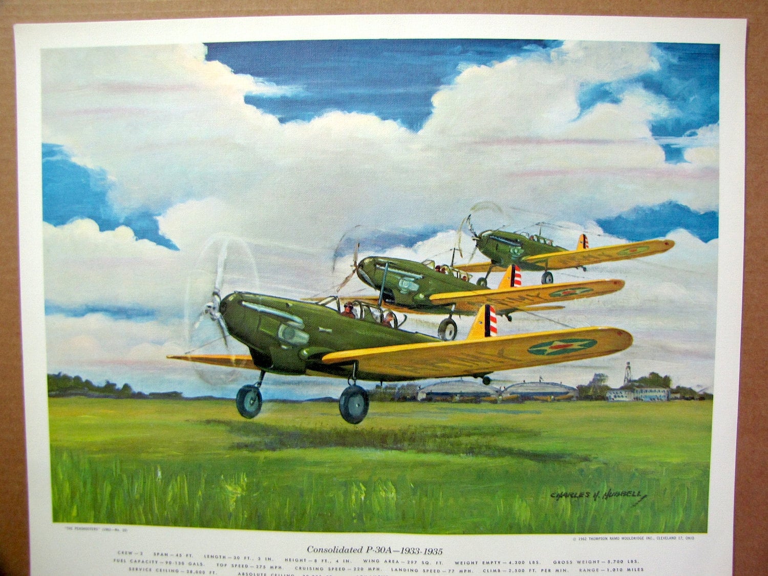 1933 Consolidated P30A Rear Machine Gun Fighter Plane 700HP - Etsy