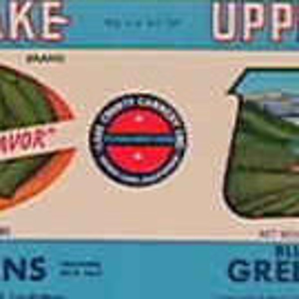 Vintage Beans Label - Etsy