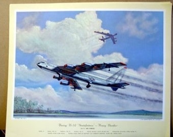 B-52 Decal front Alcms B52 Stratofortress buff - Etsy