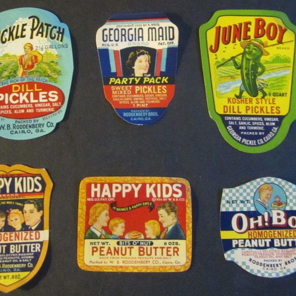 Pickle Labels - Etsy