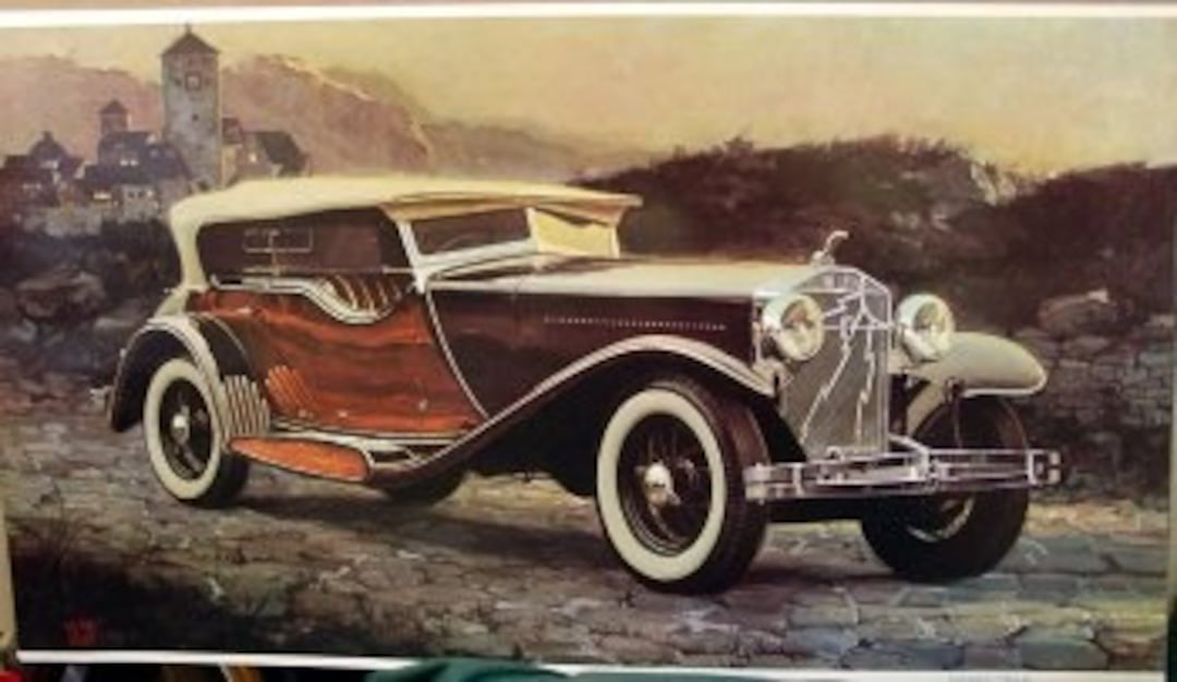 1931 Isotta Fraschini Castagna Body Sport Phaeton Classic Car - Etsy