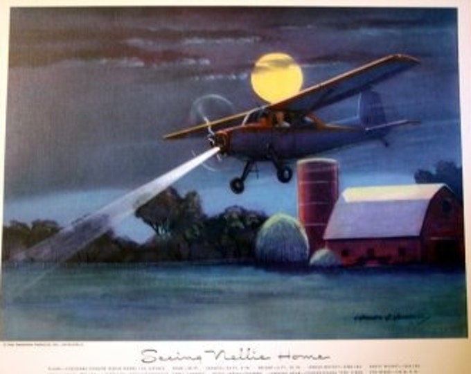 1940s Luscombe Silvaire Sedan Model 11A 4 Place Small Aircraft - Etsy