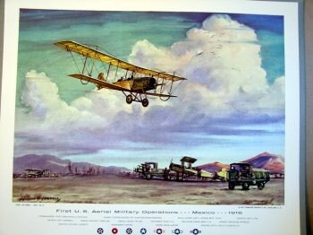 1916 1st Aerial Military Ops Mexico Curtiss Model R Land Recon | Etsy