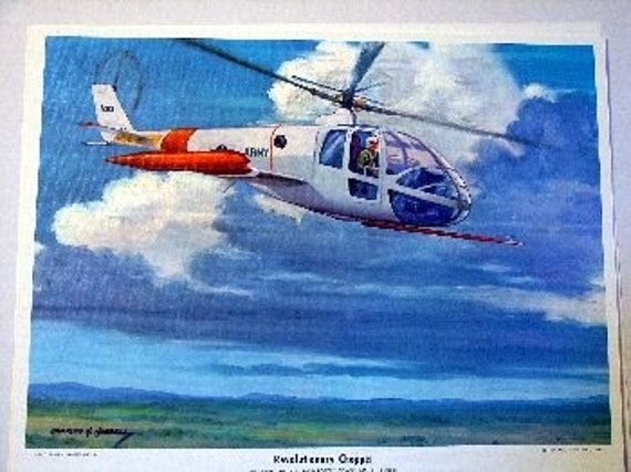 Lockheed Pratt Whitney Rigid Rotor Helicopter XH 51A 272mph | Etsy