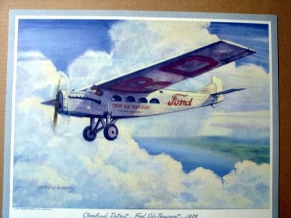 1926 Ford Air Transport Stout Early Plane Pullman Prop | Etsy