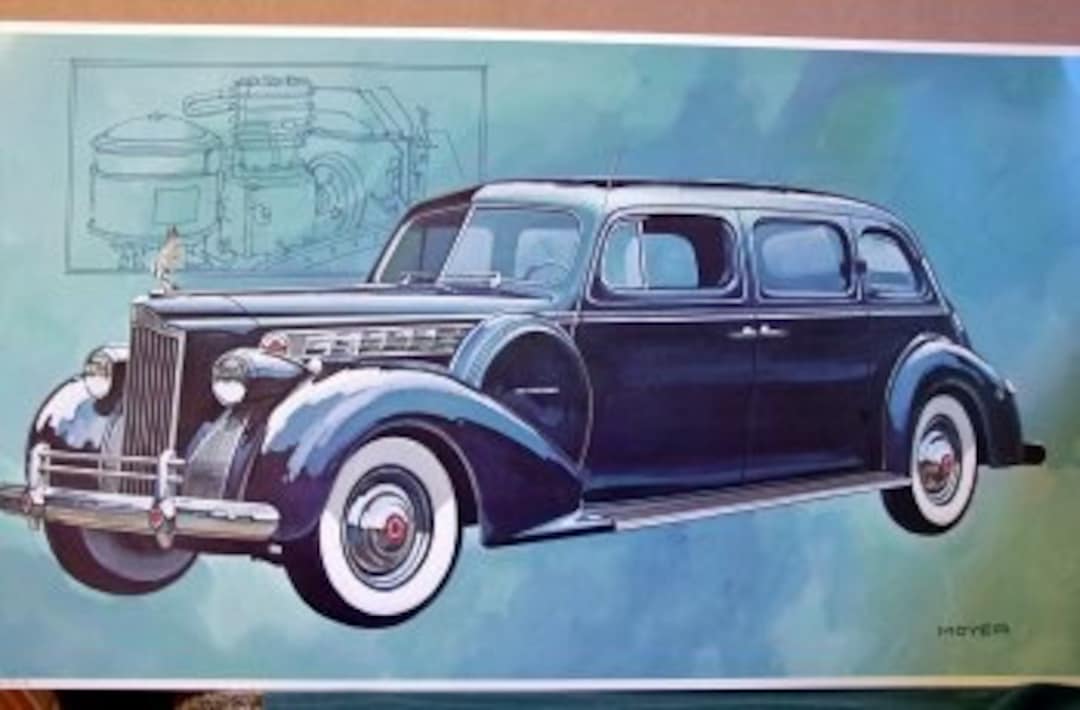 1940 Packard 1st Auto With Air AC Weather Conditoner Car - Etsy