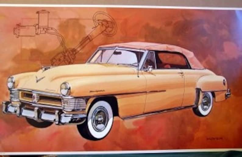 1951 Chrysler 1st Power Hydraulic Steering Hydraguide - Etsy