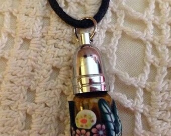 Perfume bottle necklace | Etsy