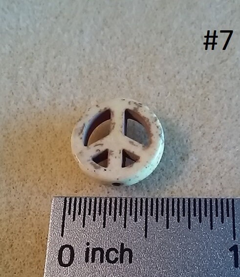 DESTASH Peace Sign Pendant Charms Black Pink Green Blue | Etsy