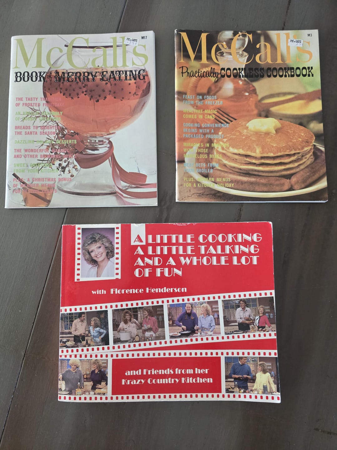 Vintage Cookbooks From the '80s - Mccalls and Florence Henderson - Etsy