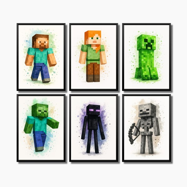 Block Print Kids Art - Etsy UK