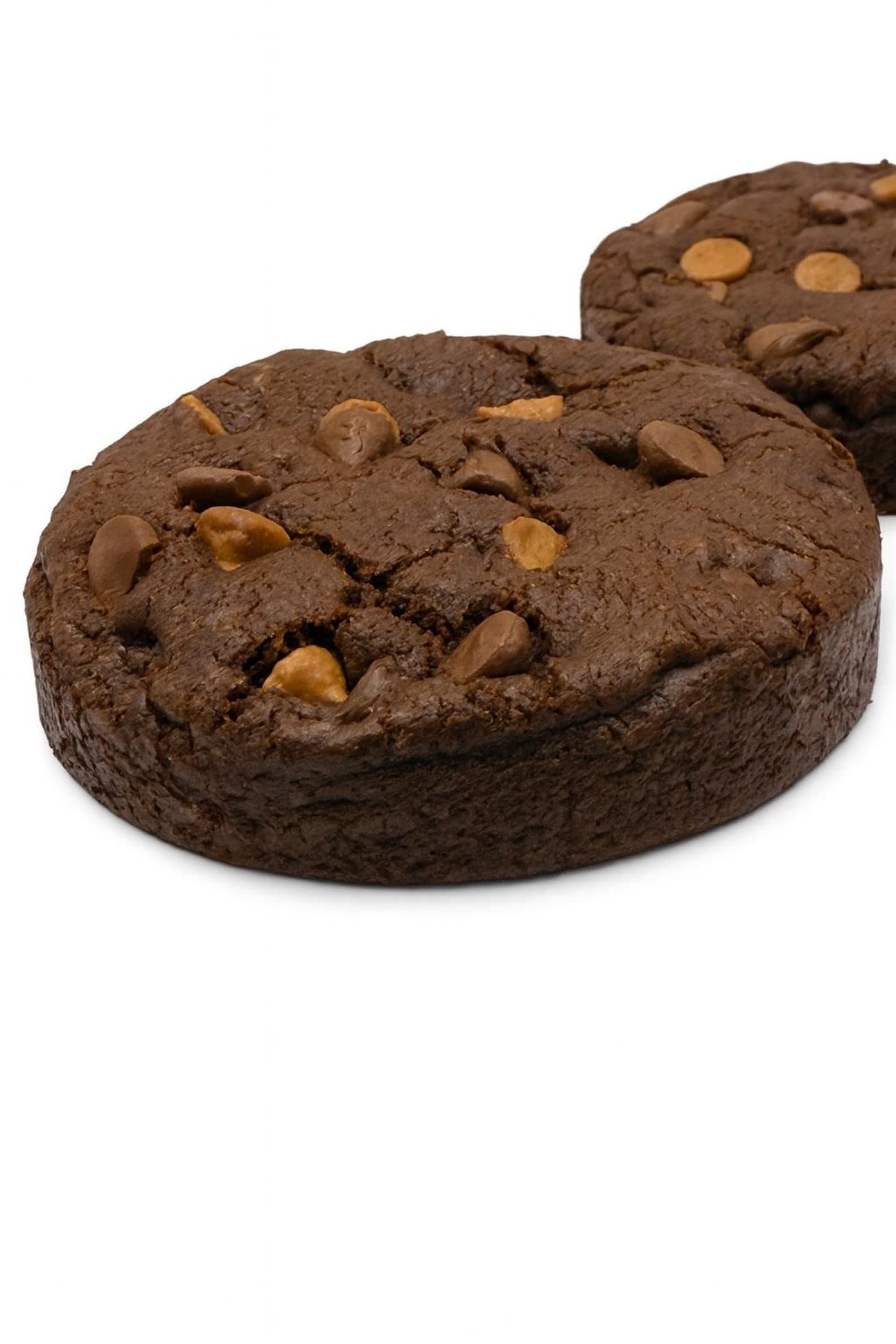 Giant Big Gooey Triple Chocolate Peanut Butter Chip Cookie Jumbo Soft ...